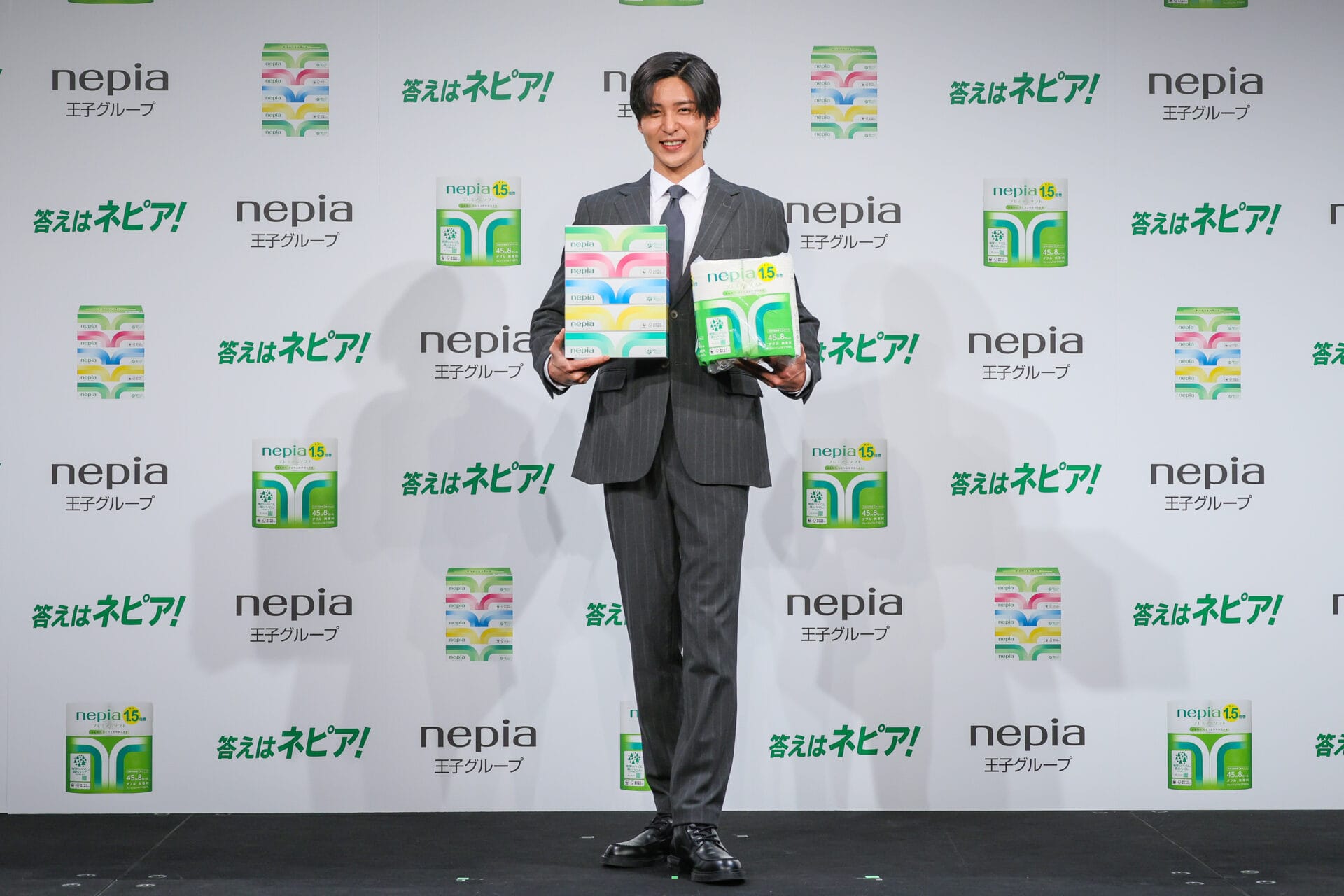 【Snow Man 】目黒蓮さん、ネピア新CM発表会でクイズ全問正解！ご褒美の有無を確認する場面も | イケメン | non-no web