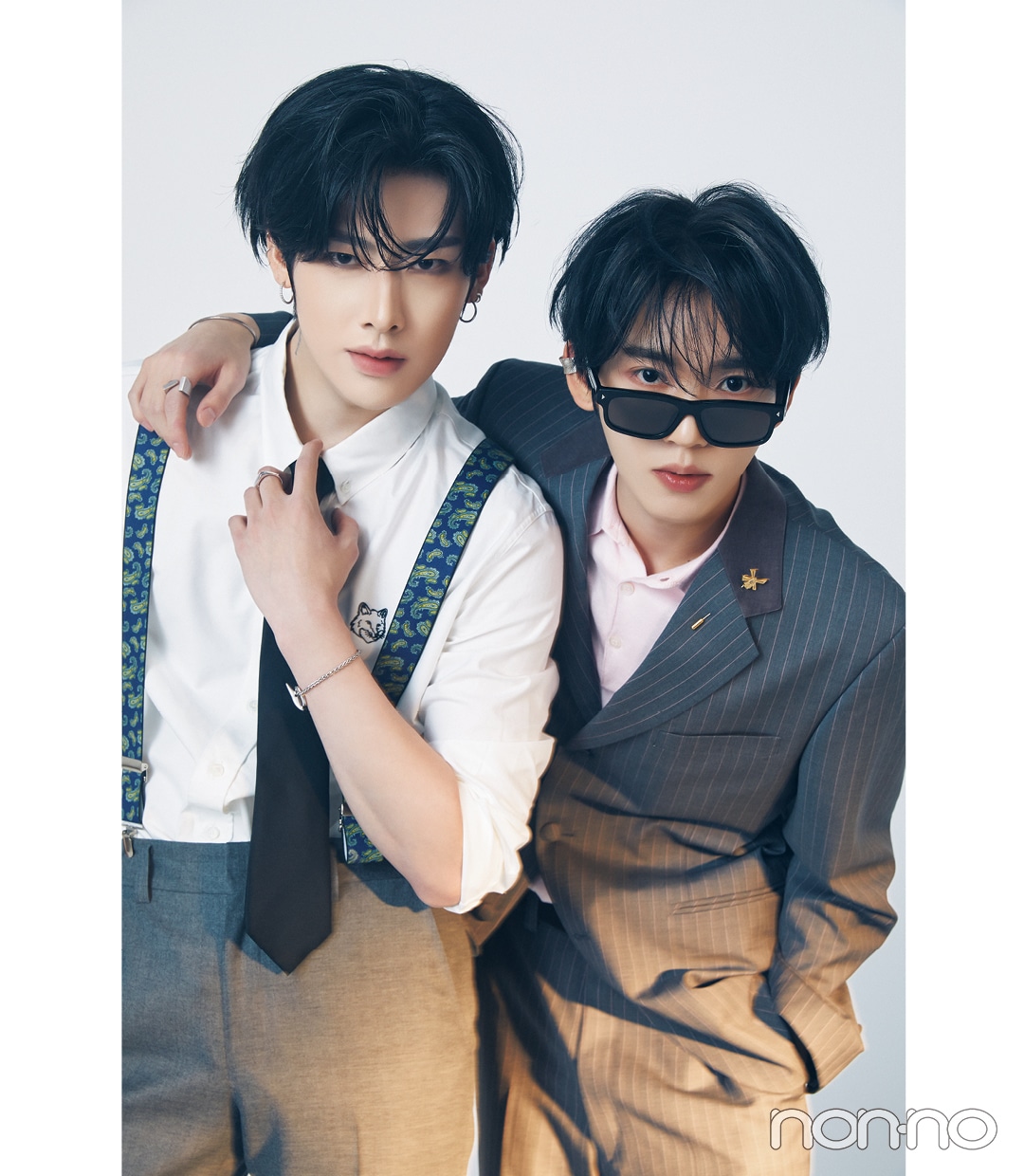 【ZEROBASEONE】RICKY、HAN YU JIN／スパイに扮した二人が秘密とミッションを公開！ | イケメン | non-no web