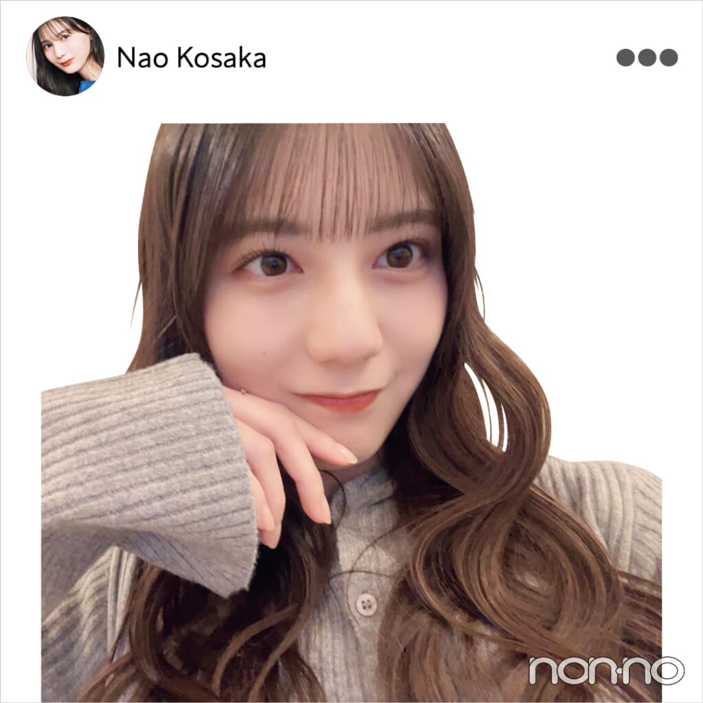 日向坂46小坂菜緒がよく使う顔文字は？【non-no MODEL’S TALK】 | 連載| non-no web
