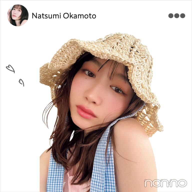 岡本夏美「もしも一年中同じ季節になるなら？」【MODEL’S TALK】 | 連載| non-no web
