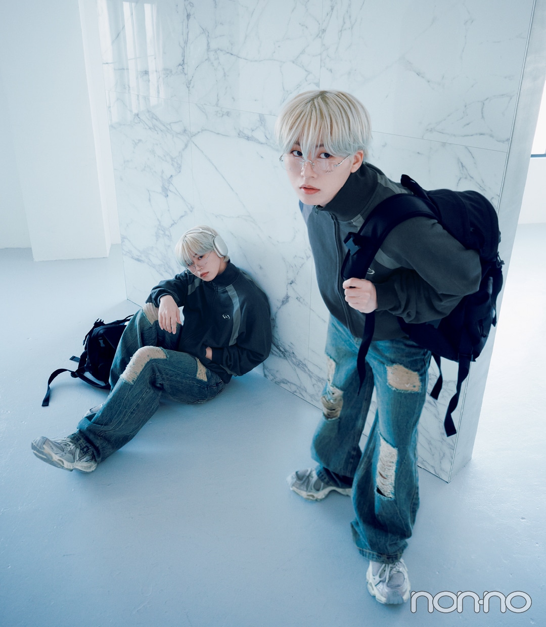 JO1木全翔也「これはもう普段の僕」【春の #きまるっく トラックジャケット編】 | イケメン | non-no web