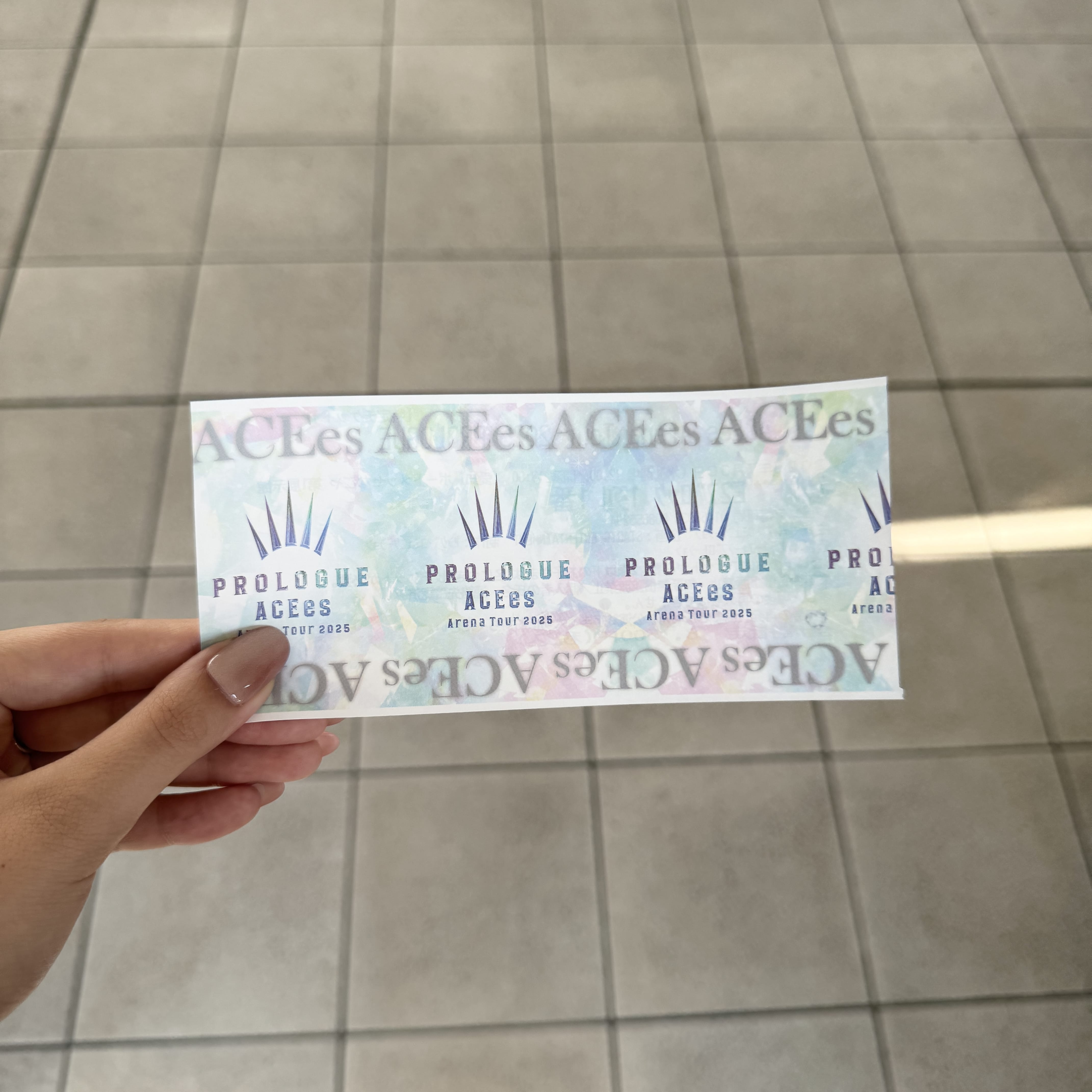 【ライブ】ACEes Arena Tour 2025 PROLOGUE 参戦レポ | No.287 yuna | 大学生エディターズ | non-no web