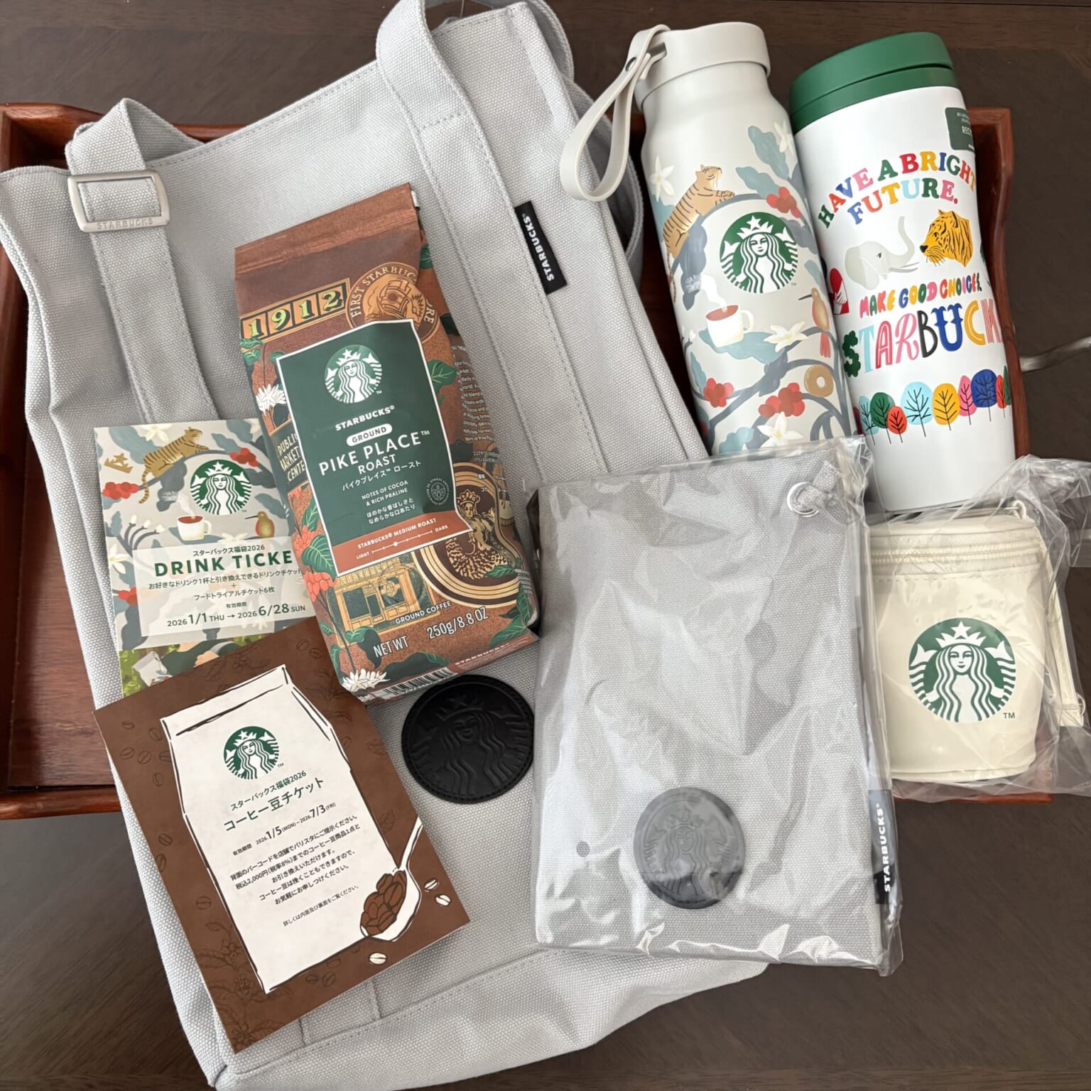 【スターバックス】2026年福袋の中身を紹介します！ | No.048 Arisa | 大学生エディターズ | non-no web