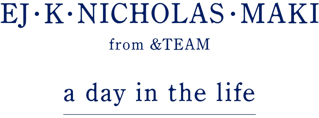 TEAM】EJ & MAKI ヒーリング効果絶大ふわふわ優しい世界。二人の関係性は？ | イケメン | non-no web